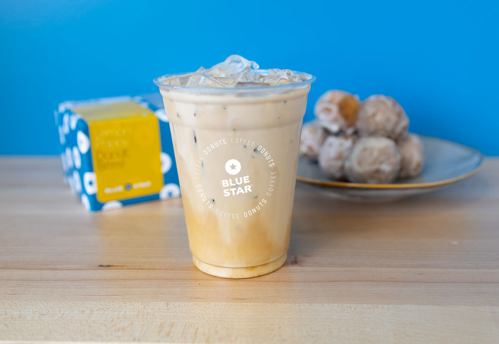 Iced Latte | Blue Star Donuts